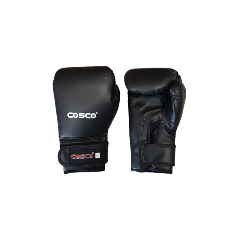 Cosco 6oz PVC Boxing Gloves - JR White