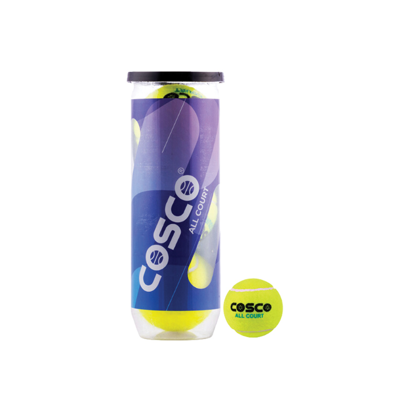 Cosco All Court Tennis Ball - JR White