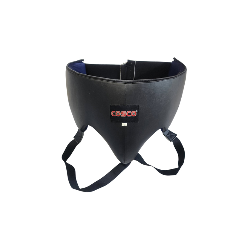 Cosco Boxing Abdo Guard Black L - JR White