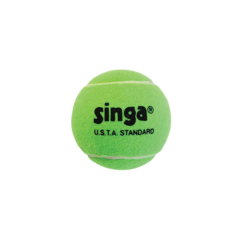 Singa Loose Tennis Ball Green - JR White