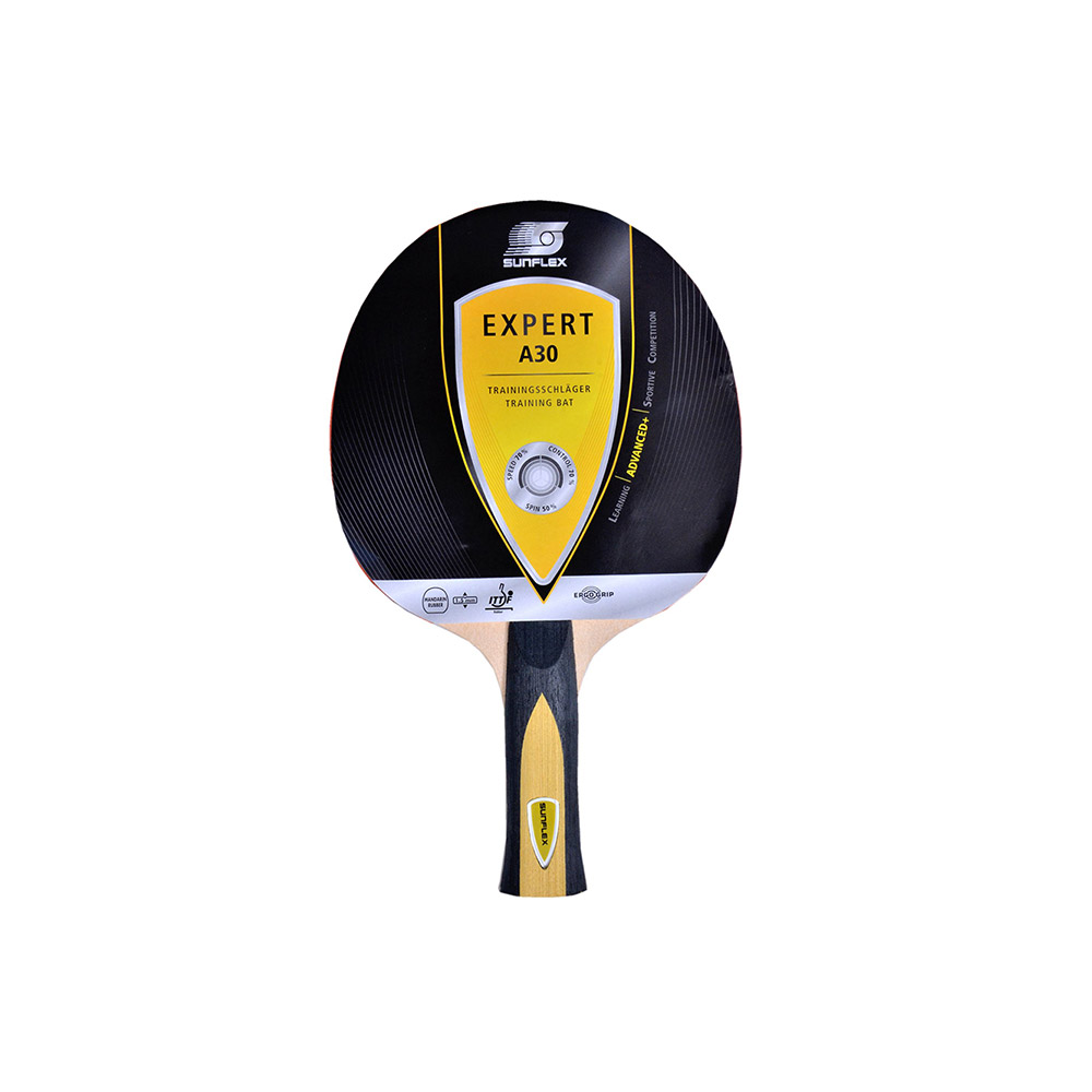 Sunflex Expert A30 Table Tennis Bat - JR White