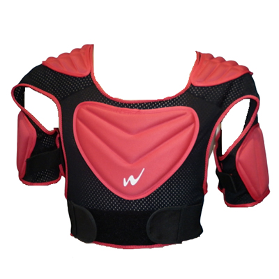 "W" Tuff Shoulder Pad - JR White
