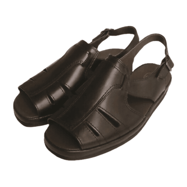 T Bar Black Cebo Sandal - JR White