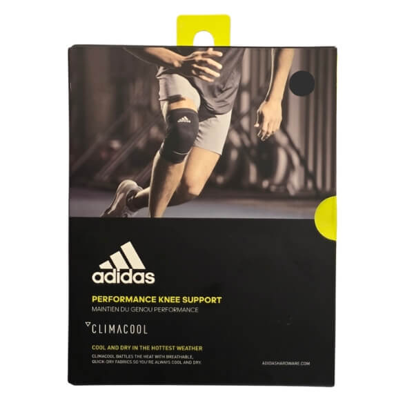 Adidas Performance Knee Support Black - JR White