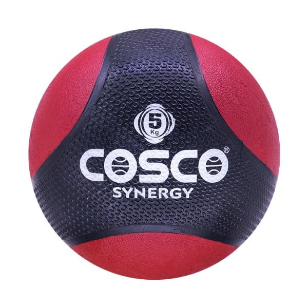 5kg Synergy Rubber Medicine Ball Cosco - JR White