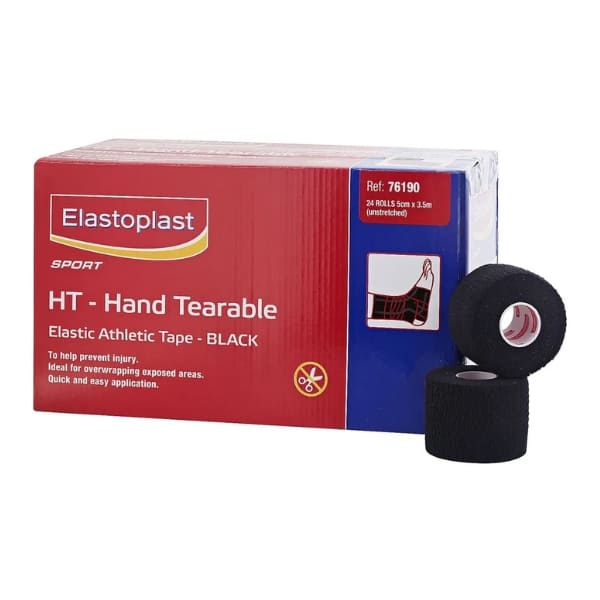 Elastoplast Hand Tearable Black 5cm per piece - JR White