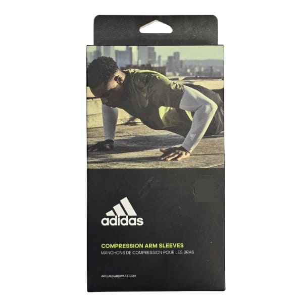 Adidas Compression Arm Sleeve Grey - JR White