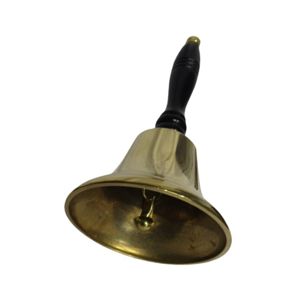 Brass School Bell - JR White