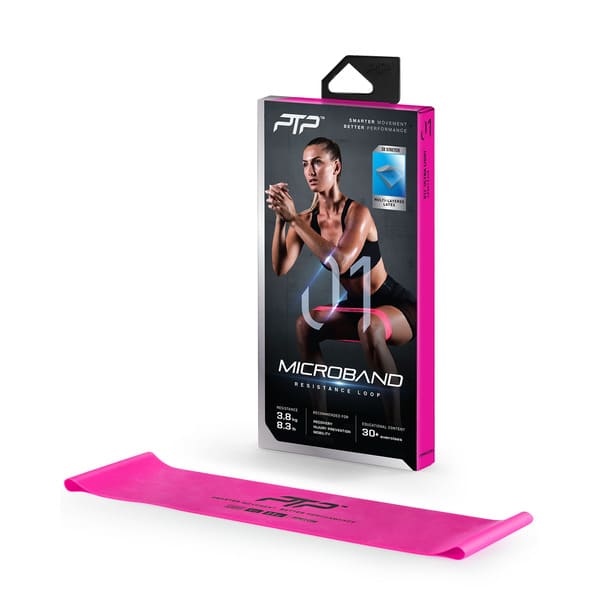 PTP Microband Ultralight Pink - JR White