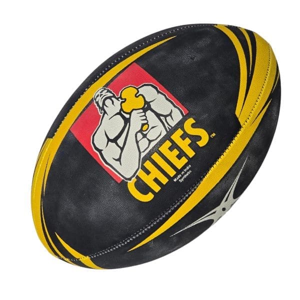 Gilbert Chiefs Size 5 Supporters Super Rugby Ball - JR White