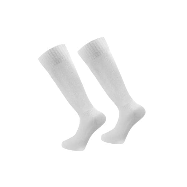 Kids FBS Socks Plain White - JR White