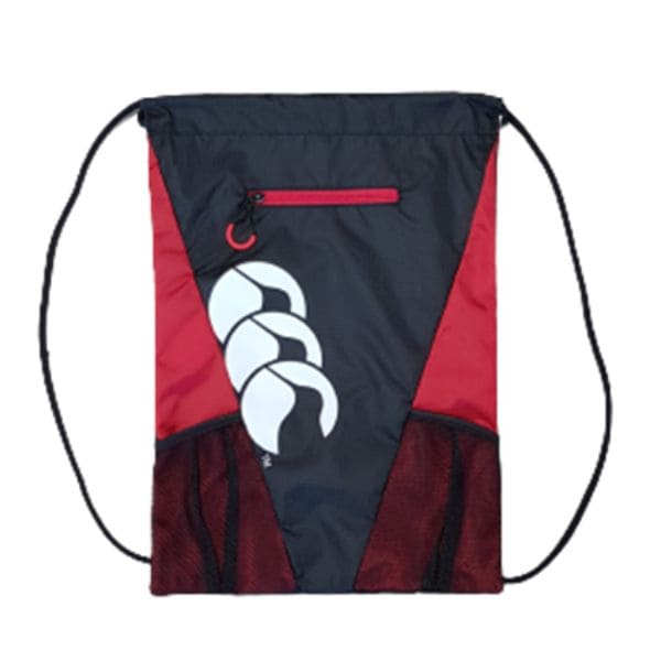 CCC Gym Bag Black/Red - JR White