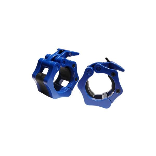 30mm Plastic Barbell Clip Assorted Colours - JR White